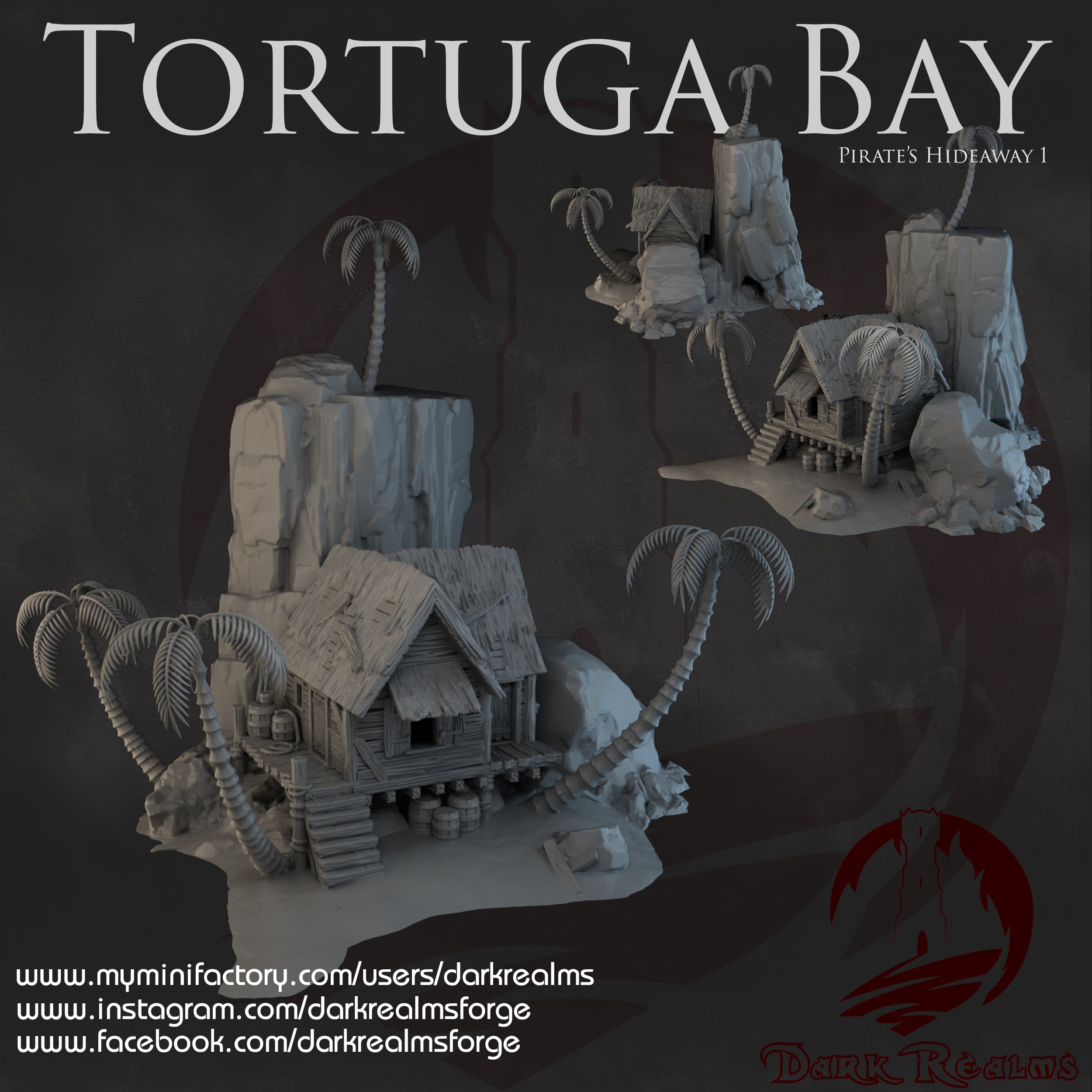 Dark Realms - Tortuga Bay - Pirates – Archania Workshop