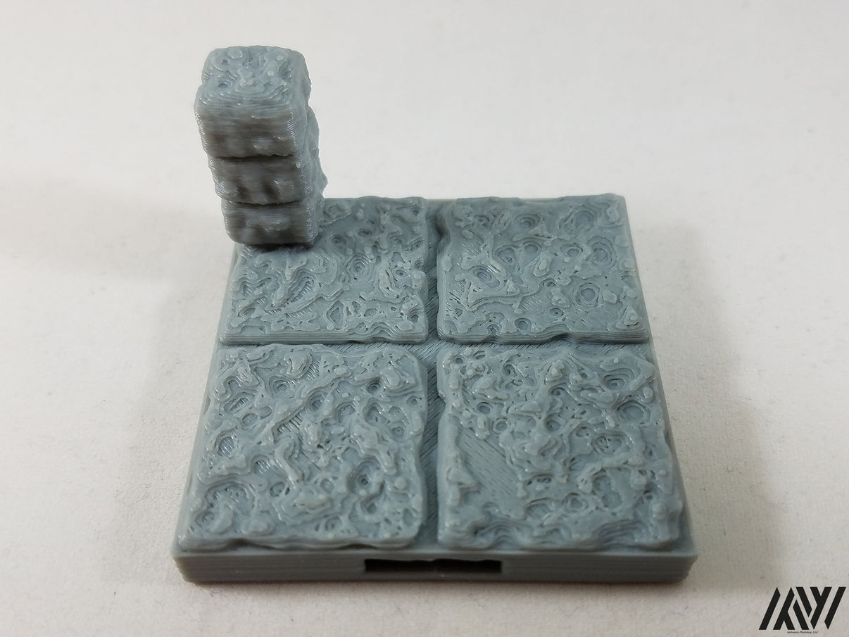 1 Pillar Half Height Tile – Archania Workshop